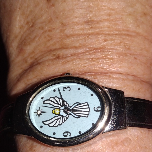 Avon | Accessories | Vintage Avon Angel Bracelet Watch | Poshmark